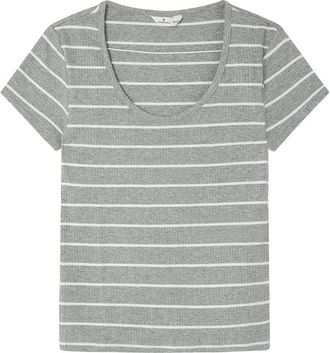 Springfield Damen 7g.b.Camiseta Rib Unterhemd, Standard-Grau, Medium