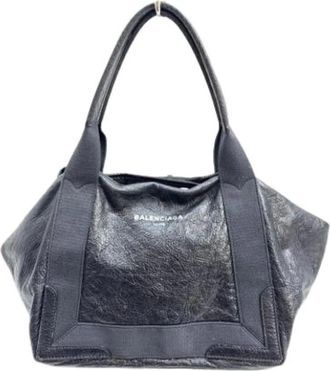 Balenciaga Pre-owned Tissu sacs-balenciaga - Femme - Pre-owned - Bleu - Taille: ONE Size