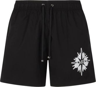 Amiri Homme, Maillots de bain, Noir, Taille: XL V&ecirc;tements Mer Noire Starburst Swim Trunk