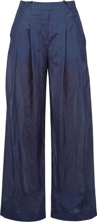 Semicouture Femme, Pantalons, Bleu, Taille: 40 FR Debbie Pantalons