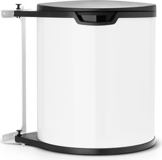 Brabantia 428081 Einbaueimer Built in bin 15 L white