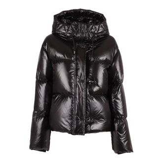 Fay Homme, Vestes, Noir, Taille: M Piumino 3 Ganci + Cappuccio