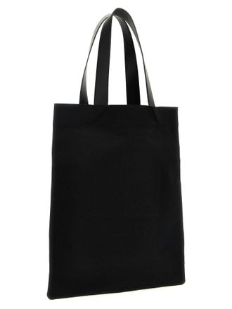Jil Sander Flat Shopper Tote Bag - Black