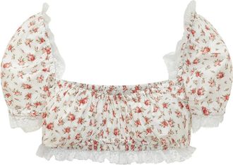 Dolce & Gabbana Femme, Tops, Blanc, Taille: 38 FR Top