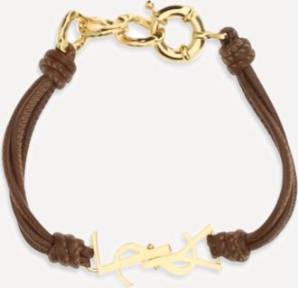 Saint Laurent Cassandre multi-wrap Bracelet Female M