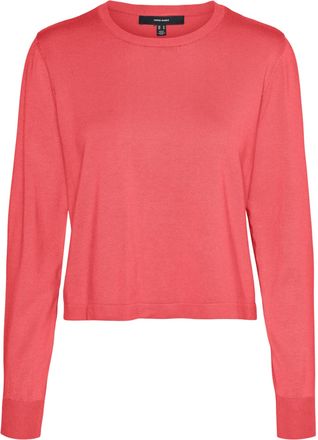 Vero Moda VMSILJE LS O-Neck Short Pullover GA NOOS