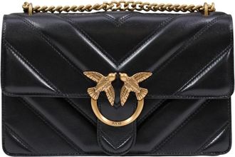 Pinko Pinko, Femme, Sacs, Noir, Taille: ONE Size Love One Classic Light DC