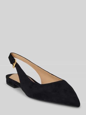 Lauren Ralph Lauren Ballerina aus echtem Veloursleder