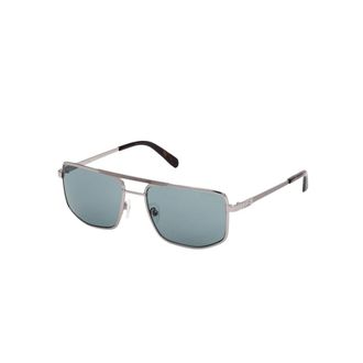 Guess Metal Navigator Sonnenbrille - - Accessories - Herren - Grau - 57 MM