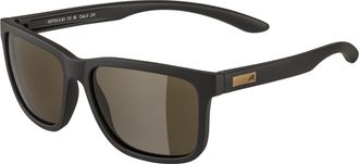 Alpina Burst - Stylische Lifestyle Sonnenbrille für Erwachsene, brown matt