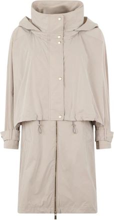 Moorer Femme, Manteaux, Beige, Taille: 34 FR Kathi