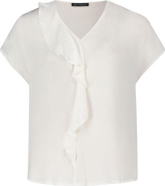 Betty Barclay Damen 8827/2824 Bluse, Offwhite, 38 EU