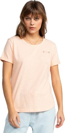Roxy Damen Saturdaze Ss Tee T-Shirt, Perfekter Pfirsich, XL