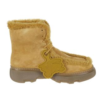 Burberry Homme, Chaussures, Jaune, Taille: 40 EU Chugga Bottes