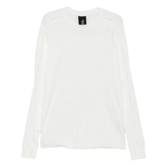 Thom Krom Haut &agrave; manches longues M TS 960 - Homme - Tops - Blanc - Taille: L