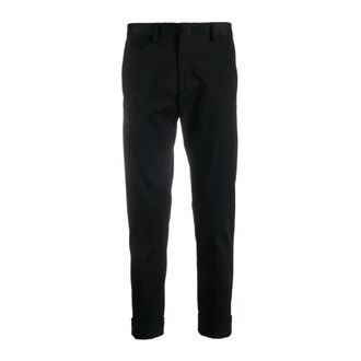 low brand Low-Rise Tailored Chinos - - Trousers - Herren - Schwarzk - W35