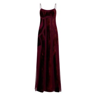 Alberta Ferretti Langes Abendkleid - - Dresses - Damen - Rot - S