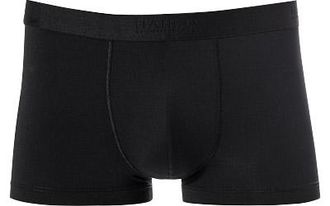 Hanro Herren Pants schwarz Baumwolle & Mix unifarben