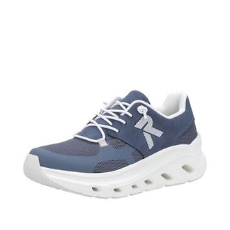 Rieker W3500 Baskets Basses pour Femme Bleu Taille 38 EU, Bleu, 38 EU