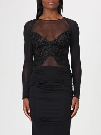 Elisabetta Franchi Top ELISABETTA FRANCHI Femme couleur Noir