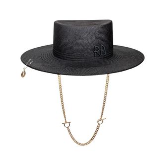 Ruslan Baginskiy Pierced Fedora Hut - - Accessories - Damen - Schwarzk - S