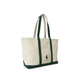 Polo Ralph Lauren Sac cabas &agrave; logo en coton