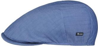 LIPODO Casquette Uni Light Homme - Made in Italy Gavroche avec Visiere, Doublure Ete Printemps-ete - L (58-59 cm) Bleu