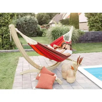 Amazonas Sandals Hamac en coton br&eacute;silien avec sac de rangement Paradiso