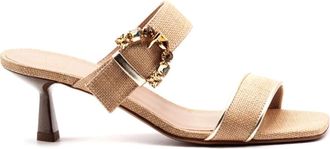 Roberto Festa Milano Femme, Chaussures, Beige, Taille: 39 EU Orienna Sandal