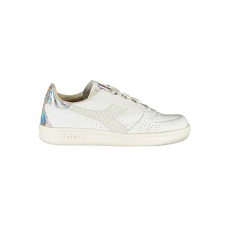 Diadora Wei&szlig;er Stoff Sneaker - - Shoes - Damen - Wei&szlig; - 36 EU