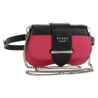 Prada Sac bandouli&egrave;re vintage doccasion - Femme - Pre-owned - Rose - Taille: ONE Size