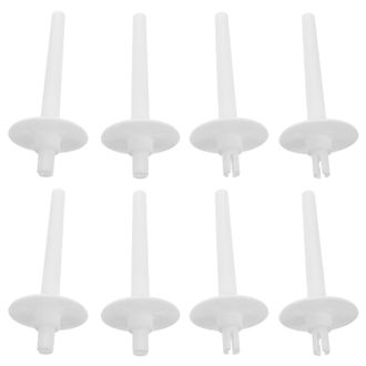 OSALADI ULDIGI 10 St&uuml;ck Teiliges N&auml;hmaschinen-zubeh&ouml;r Ersatz-spulenstift aus Kunststoff Wei&szlig; Stabiler Fadenhalter f&uuml;r Haushaltsn&auml;hmaschinen Ger&auml;uscharm Passen