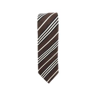 Saint Laurent Striped silk necktie Man One Size