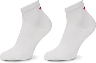 HUGO BOSS Lange Socken HUGO 50516396 Wei&szlig;