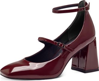 Tamaris Damen Pumps Vegan rot 40