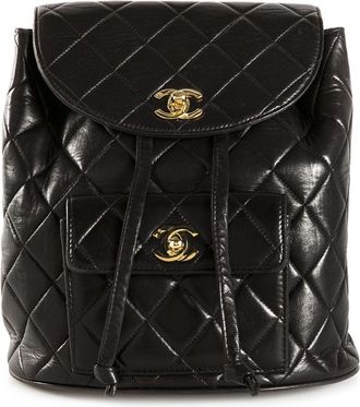 Chanel CC Rucksack - Schwarz