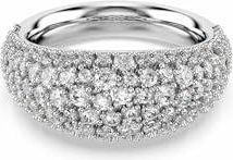 Swarovski Bague Sublima, Blanche, Métal rhodié