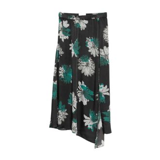 Christian Wijnants Femme, Jupes, Noir, Taille: 40 FR Midi Skirts