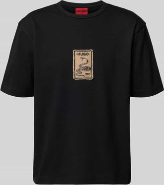 HUGO BOSS Regular Fit T-Shirt aus reiner Baumwolle Modell DOBUL