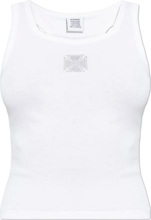 VETEMENTS Femme, Tops, Blanc, Taille: 40 FR Strappy Top