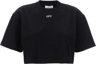 Off-white T-Shirt - Schwarz