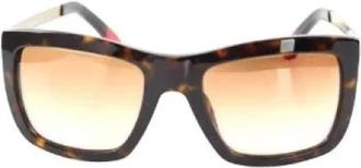 Armani Lunettes de soleil en plastique doccasion - Femme - Pre-owned - Noir - Taille: ONE Size