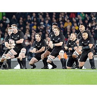 Artery8 New Zealand Rugby Legends World Cup Haka Photo Unframed Wall Art Print Poster Home Decor Premium Nouvelle-Zélande Légende Monde Photographier mur Affi
