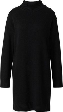 s.Oliver Minikleid Kleid Strickkleid mit dekorativem Knopf-Detail