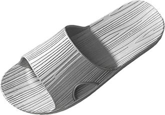 Generic Paire de chaussures plates confortables et respirantes avec semelle souple pour homme, gris, 41 1/3 EU