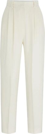 HUGO BOSS Open Punto Tefike Slim-Fit Hose - - Trousers - Damen - Wei&szlig; - XS