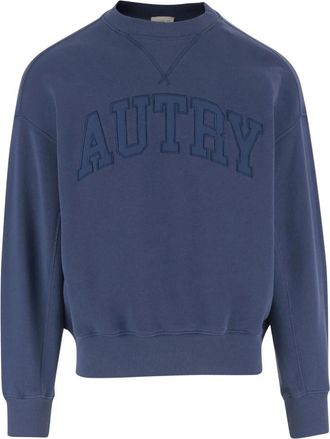Autry Homme, Sweatshirts et sweats &agrave; capuche, Bleu, Taille: M Jersey Drone SweaT-shirt