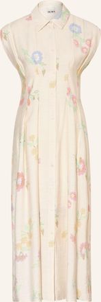 Ichi Hemdblusenkleid Ihginni beige