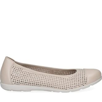 Caprice Beige Geschlossene Ballerinas - - Shoes - Damen - Beige - 37 EU