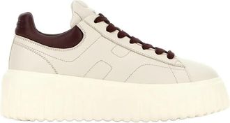Hogan Low-Top Sneaker - Sophisticated H-Stripes H Sneakers With Platform S - Gr. 35,5 (EU) - in Beige - f&uuml;r Damen
